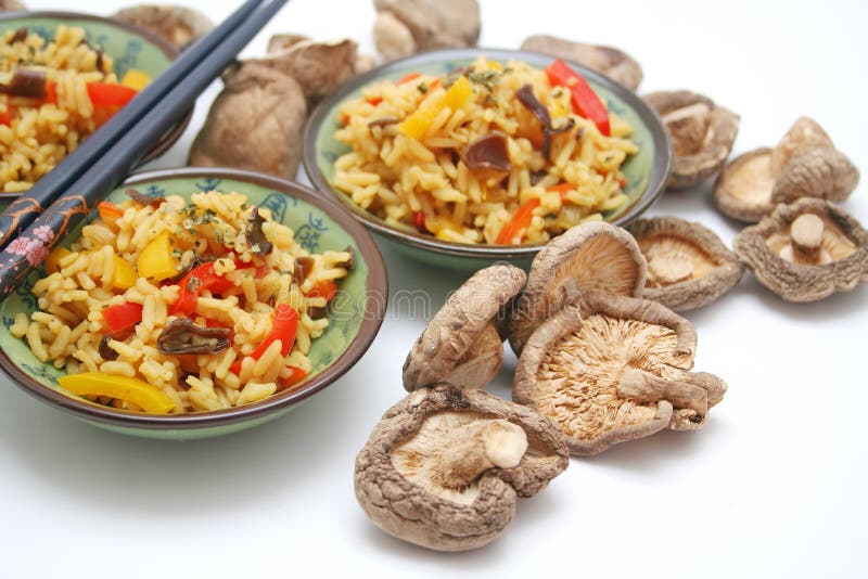 Asian rice stock photo. Image of healthy, dinner, vegetables - 6963396