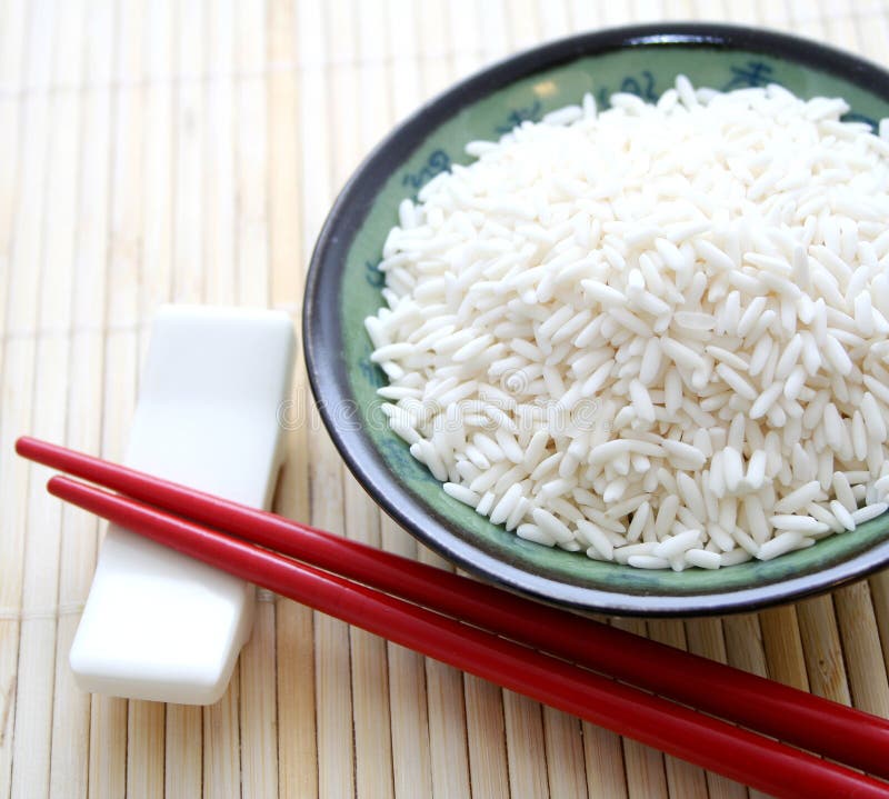 Asian rice stock image. Image of dinner, chinese, table - 7555349
