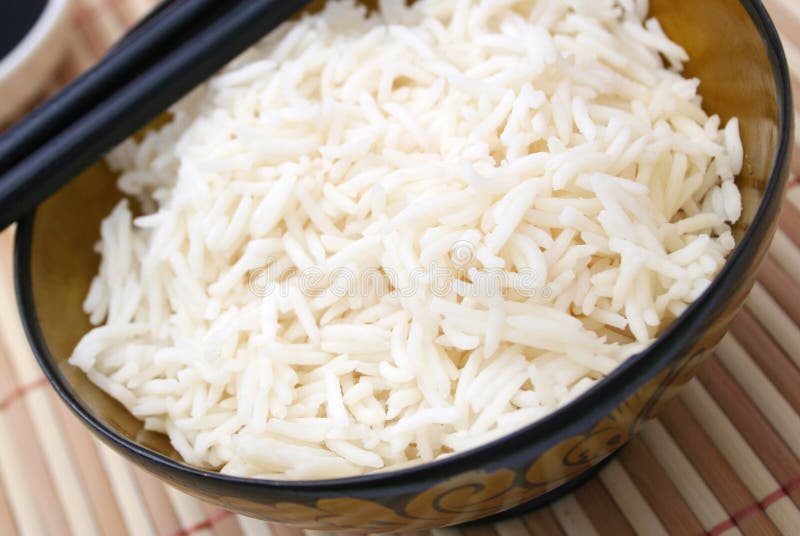 Asian rice stock image. Image of basmati, meal, seeds - 37196627