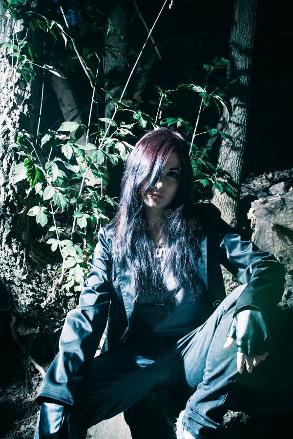 Asian rock star stock photo. Image of woman, lady, rock - 186432704