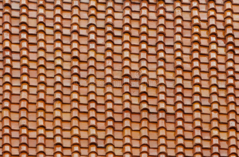 Asian roof tiles stock image. Image of terracotta, patterned - 24334197