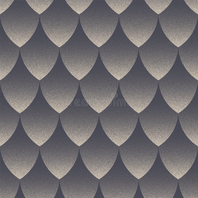 Asian Scale Seamless Pattern Trend Vector Dot Work Posh Abstract ...