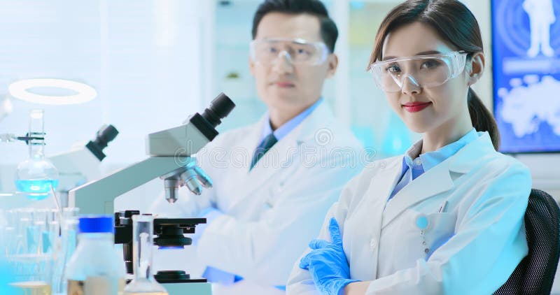 189 Asian Scientist Use Microscope Stock Photos - Free & Royalty-Free ...