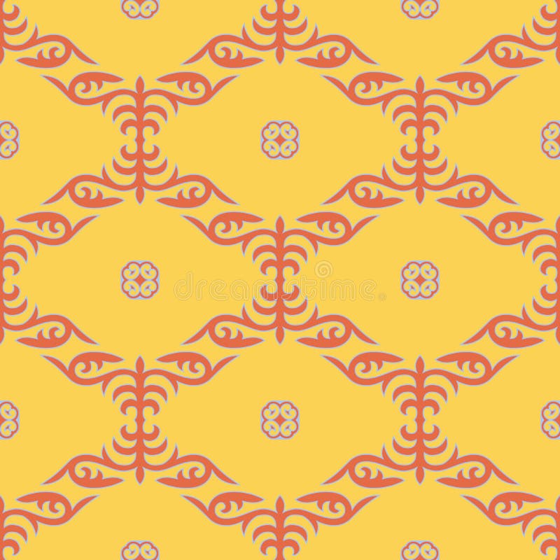 Asian Seamless Pattern. stock vector. Illustration of element - 200894388