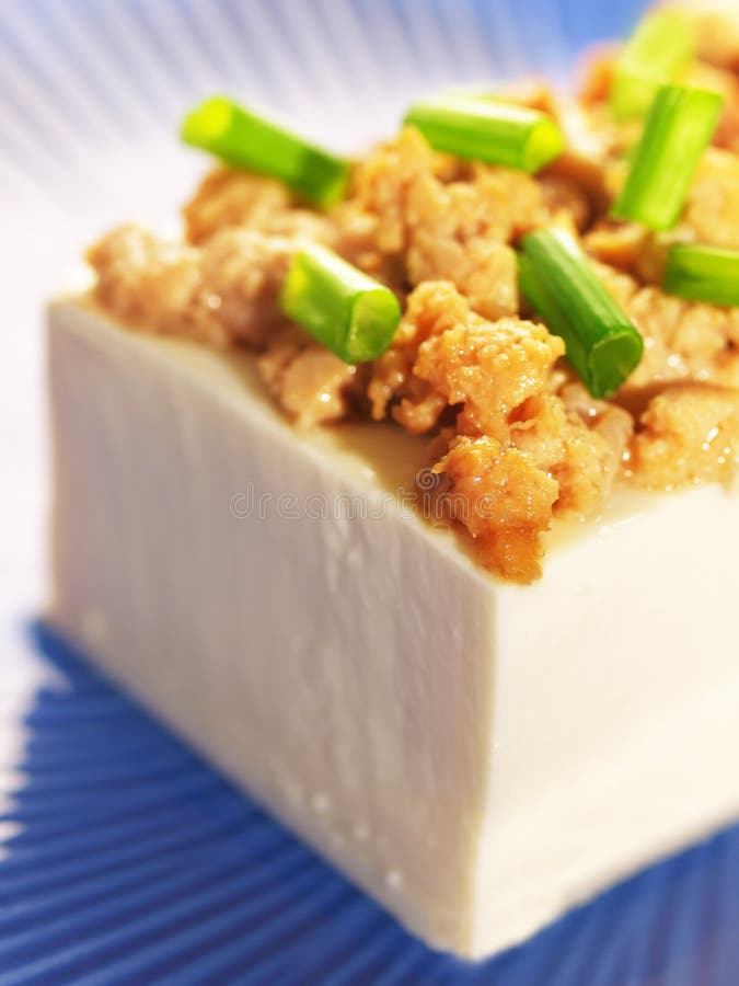 Bean Curd Buns with Lettuce Stock Photo - Image of healthy, vegetarian ...