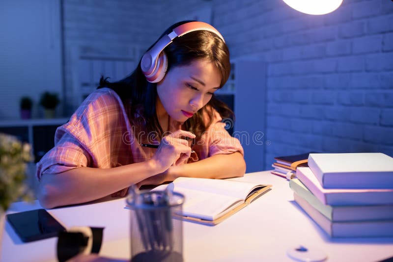 Study hard for the exam stock photo. Image of school - 252868730