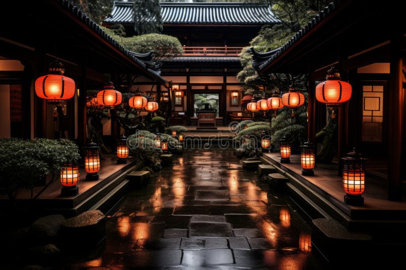 This is an Asian Style Building Stock Illustration - Illustration of ...