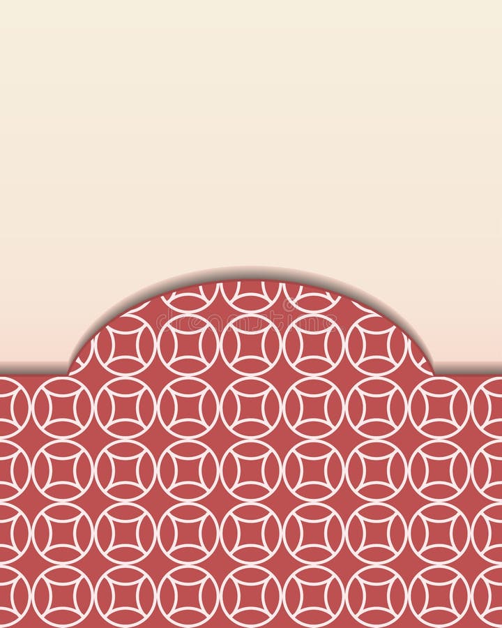 Asian Style Floral Patterns Greeting Card Background Stock Vector ...