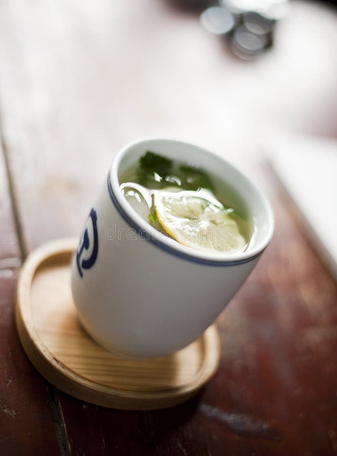 Asian style lemon tea stock image. Image of cold, focus - 38977111