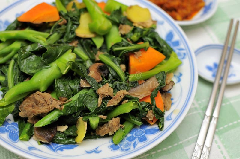 Asian Style Mixed Vegetable Delicacy Stock Image - Image of stir, meal ...