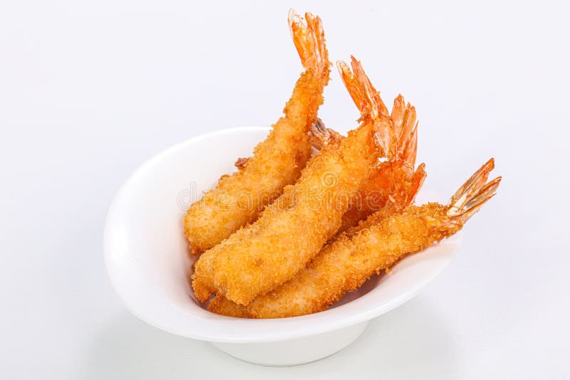 Asian Style - Prawn in Tempura Stock Photo - Image of japanese, lunch ...