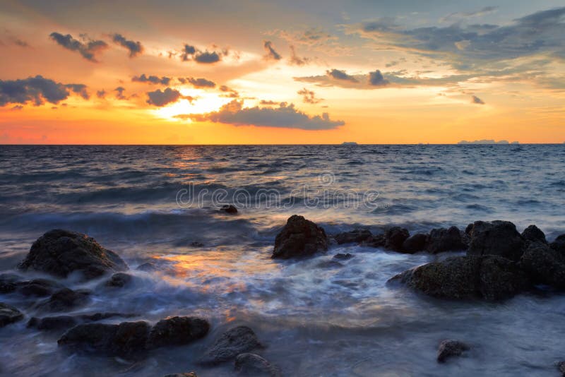 Asian sunset stock photo. Image of marine, color, dusk - 11671060