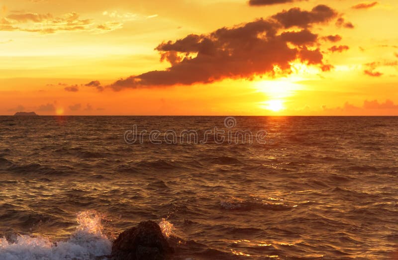 Asian sunset stock photo. Image of calm, asia, golden - 11924578