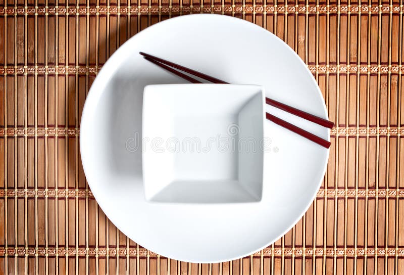 Asian table setting stock photo. Image of asian, plate - 23334282