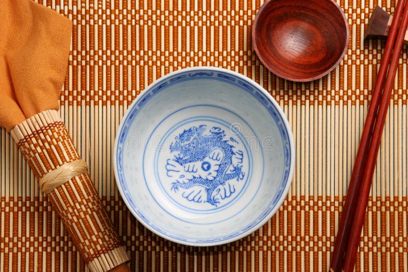 Asian tableware stock photo. Image of thai, china, chinaware - 619168