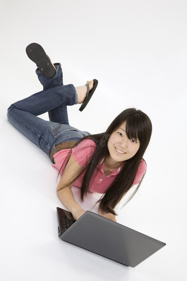 Asian Teen stock photo. Image of cheerful, girl, background - 2339738
