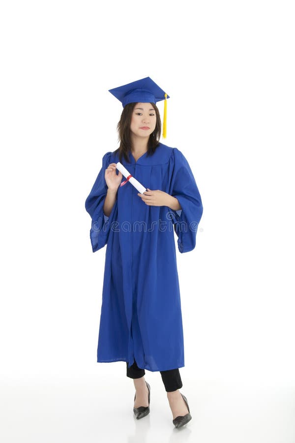 Graduate Full Body stock photo. Image of person, highschool - 4571512