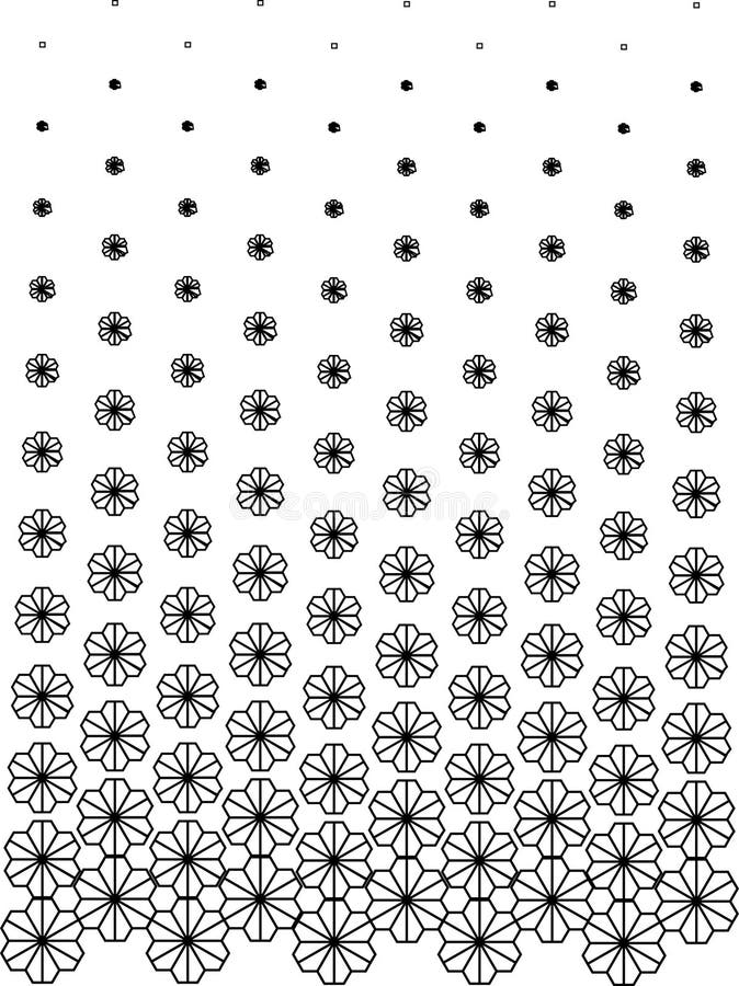 Asian Traditional Flower Pattern Stock Vector - Illustration of ...