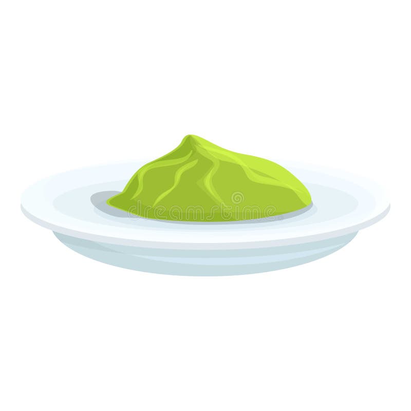 Asian Wasabi Icon, Cartoon and Flat Style Stock Vector - Illustration ...