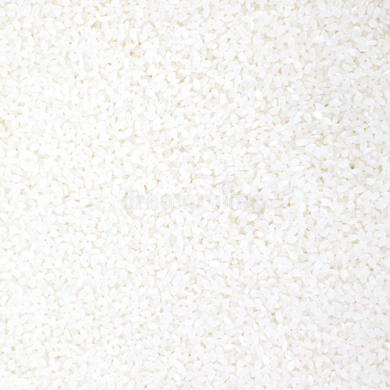 Asian White Rice or Uncooked White Rice Stock Photo - Image of meal ...
