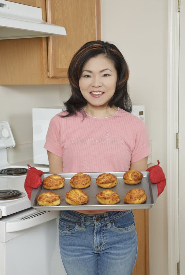 Asian Woman stock image. Image of color, ethnic, baking - 11724485