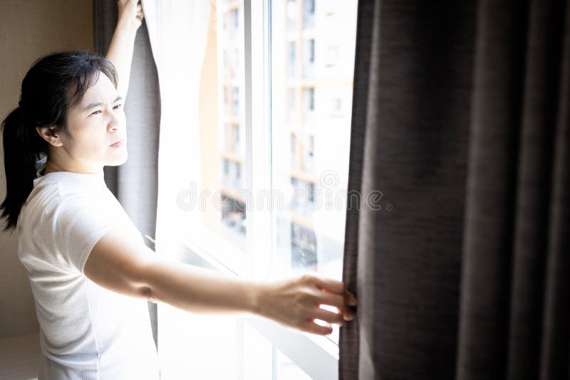 490 Woman Closing Window Stock Photos - Free & Royalty-Free Stock ...