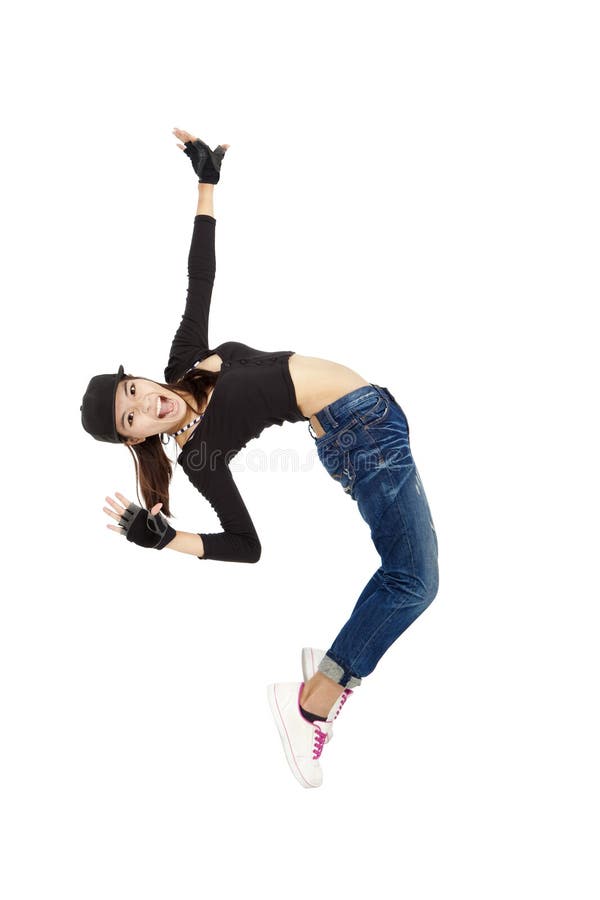 Asian woman dancing stock photo. Image of isolated, dancer - 21722574