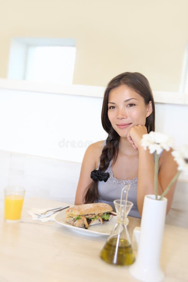 Cafe woman stock image. Image of face, city, espresso - 15662267