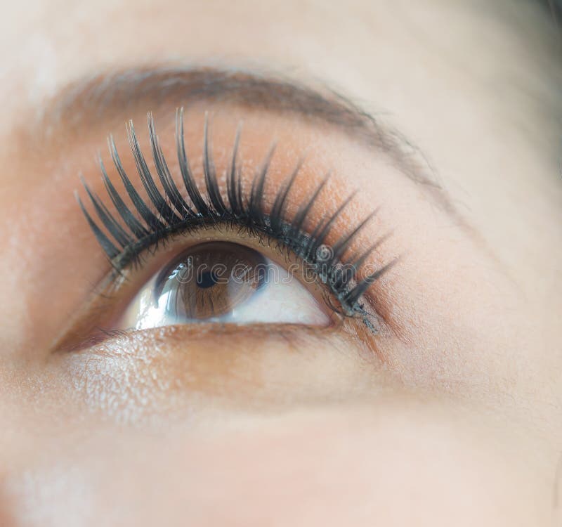 Asian woman eye stock photo. Image of portrait, chinese - 48205652