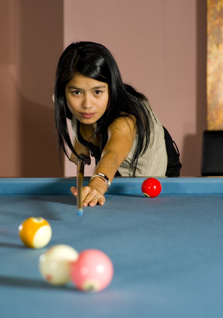 823 Pretty Woman Pool Table Stock Photos - Free & Royalty-Free Stock ...