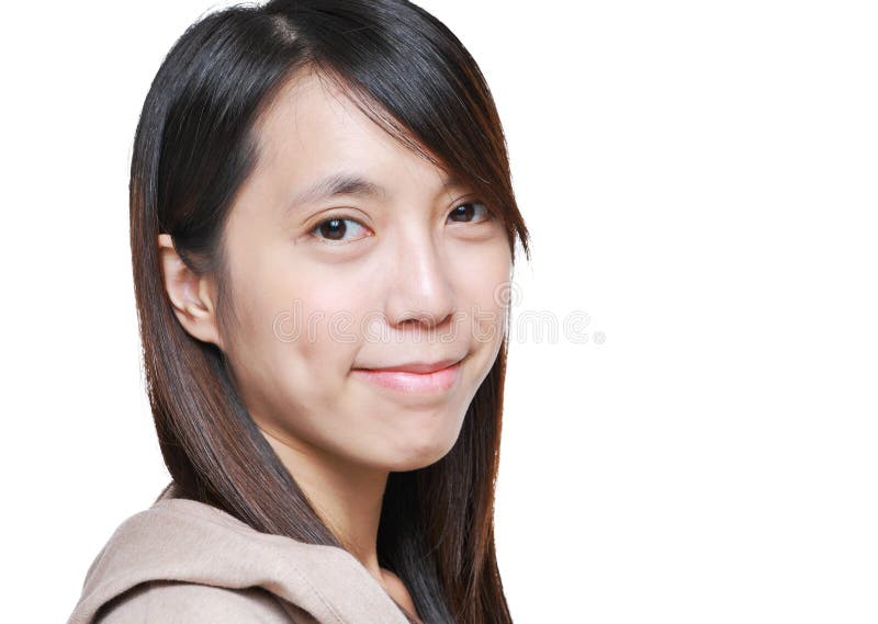 Asian woman with smile stock photo. Image of beauty, fresh - 21561192