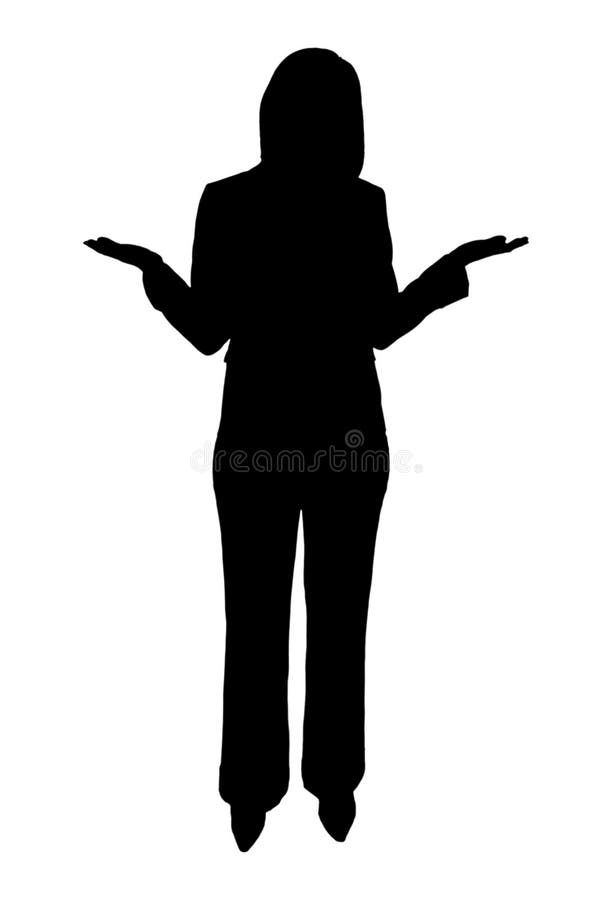 Asian Woman Weighing Options Stock Illustration - Illustration of ...