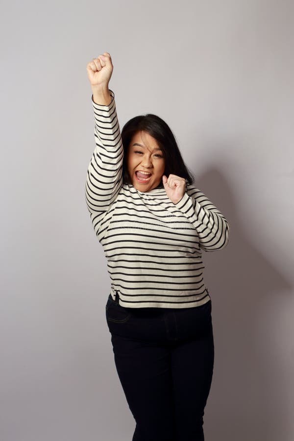 Plus Size stock image. Image of heavy, happy, cheerful - 118476323