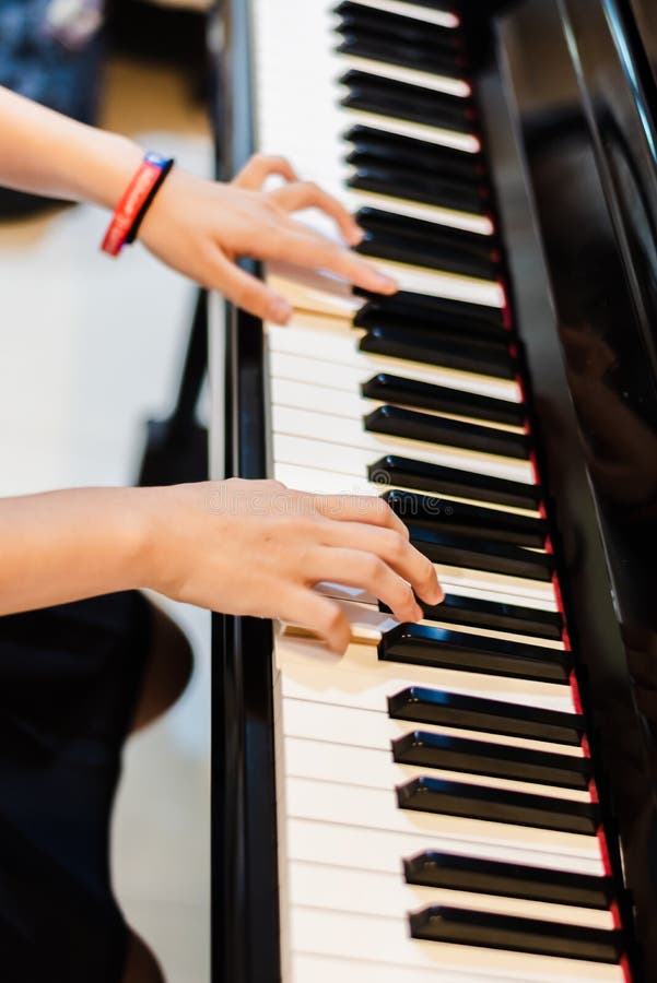 Practice piano stock photo. Image of hands, melody, performance - 21131710
