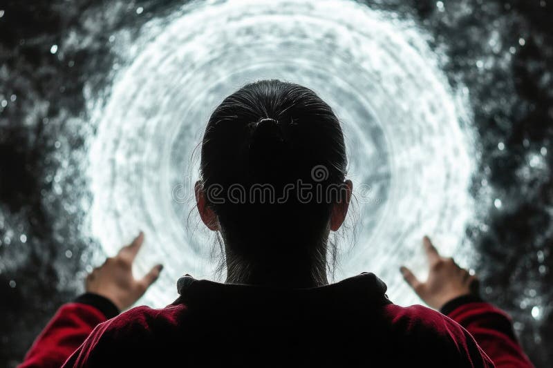 Asian Young Male Using Interactive Touchscreen Display with Virtual ... Asian Young Male Using Interactive Touchscreen Display with Virtual ...
