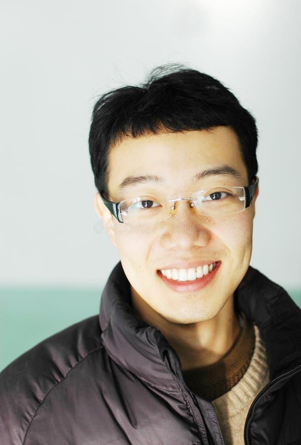 Chinese Young Man stock photo. Image of people, face, attentive - 3782814