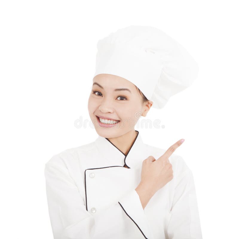 2,033 Woman Chef Pointing Stock Photos - Free & Royalty-Free Stock ...