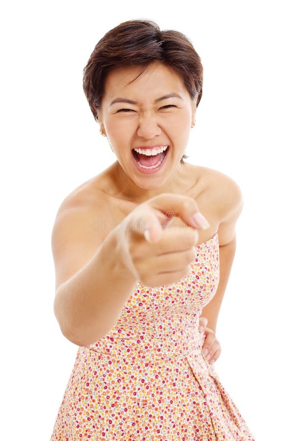 Screaming business woman stock photo. Image of girl, acerbic - 3006604
