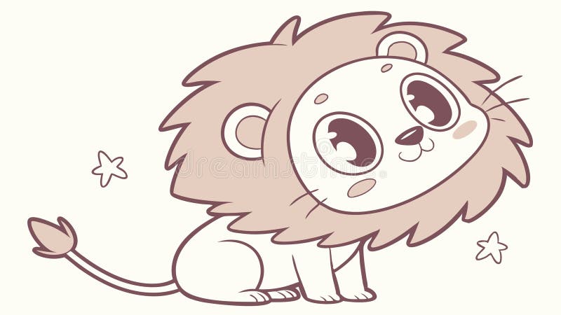 Asiatic Lion Fabulous Dancing Police Table Vector Stock Vector ...