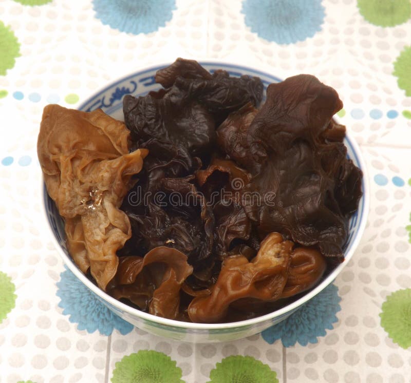 Asiatische Pilze stockfoto. Bild von gemüse, pilze, chinesisch - 7645078