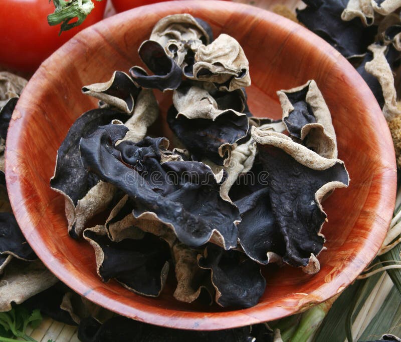 Asiatische Pilze stockfoto. Bild von gemüse, pilze, chinesisch - 7645078