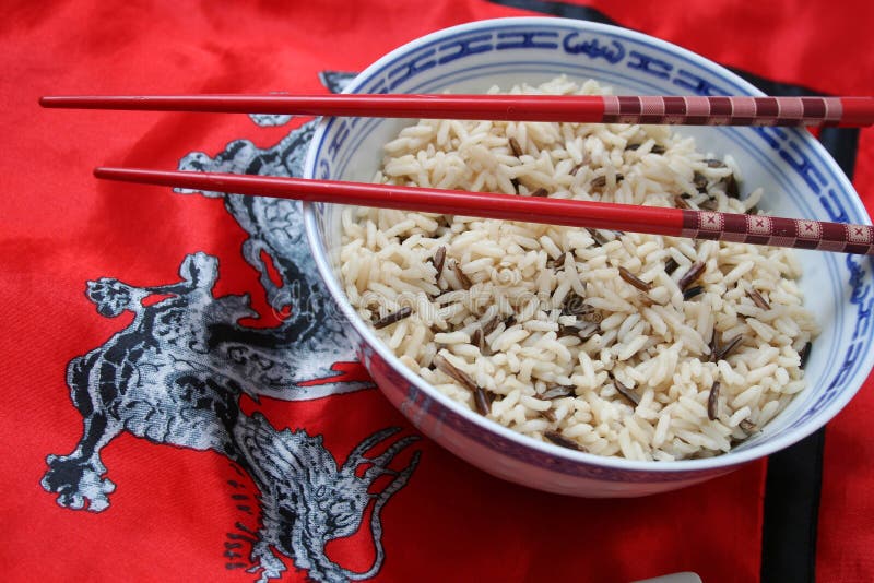 Asiatischer Reis stockbild. Bild von chinesisch, vitamine - 6270589