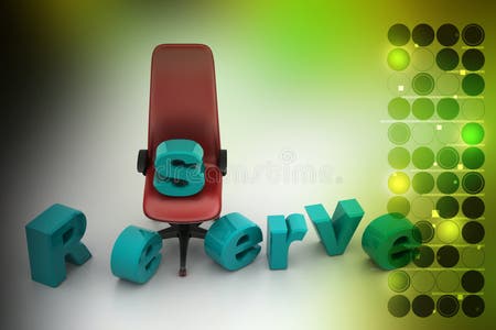 Asiento reservado stock de ilustración. Ilustración de silla - 51033026