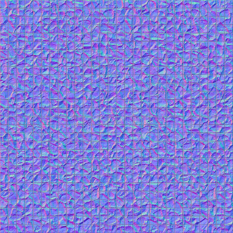 Asignación Normal De Textura De Metal De Mapa Stock de ilustración ...