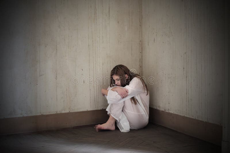 Asile image stock. Image du maison, peau, tristesse, douleur - 24472829