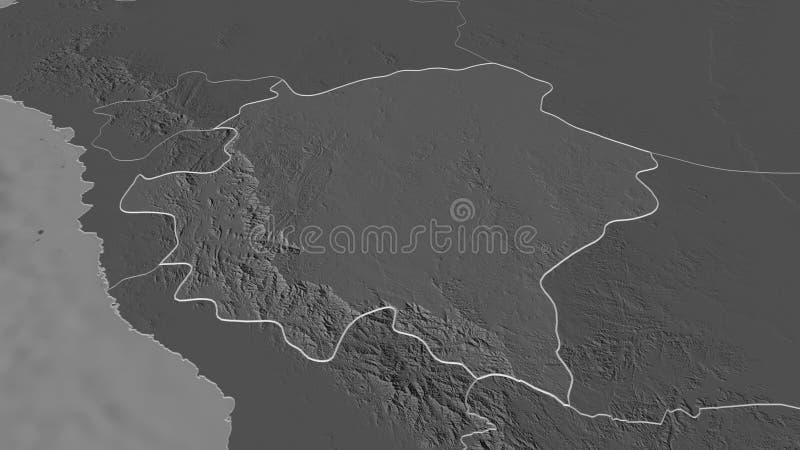 Asir Map. Asir Map of Saudi Arabia with Color Background and All States ...