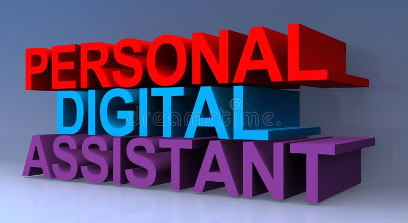 Concepto De Tecnología De Acrónimos De Asistente Digital Personal Pda ...