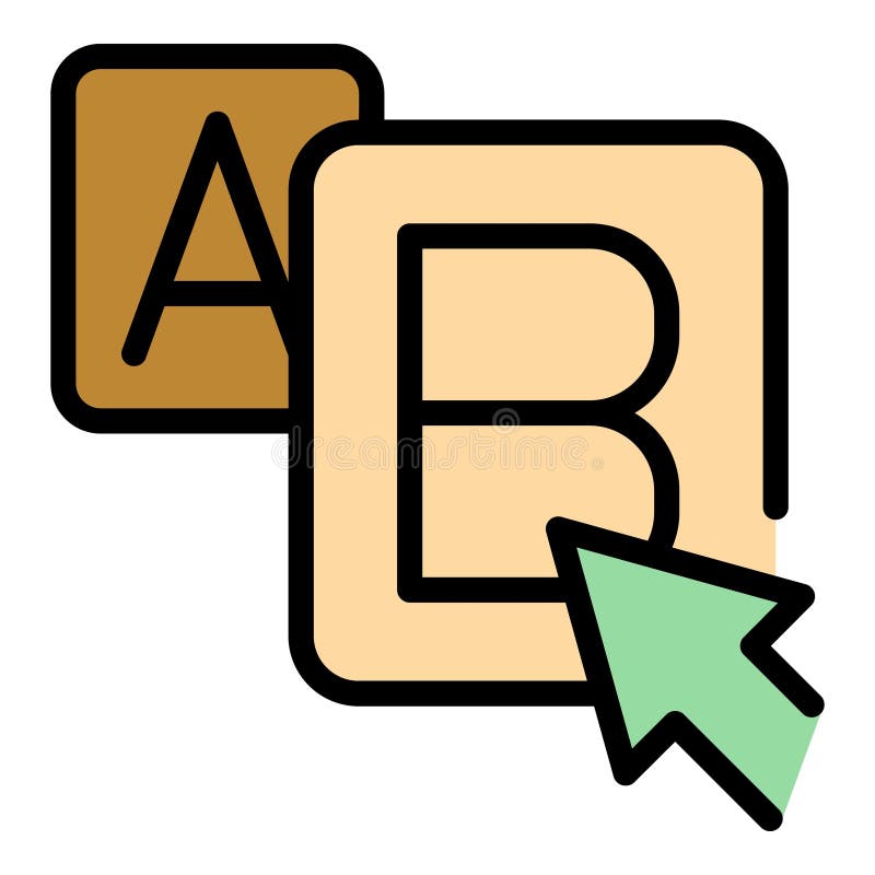 Ask Click Quiz Icon Vector Flat Stock Vector - Illustration of trivia ...