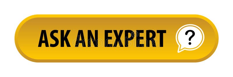 Ask an expert button stock vector. Illustration of consult - 203824069