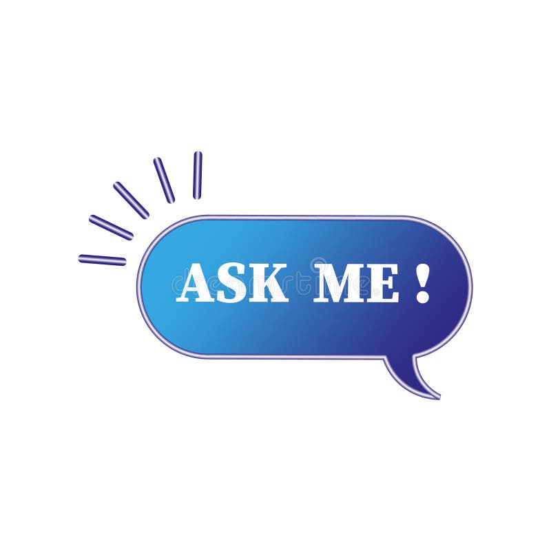 Ask Me Anything Stock Illustrations – 93 Ask Me Anything Stock ...